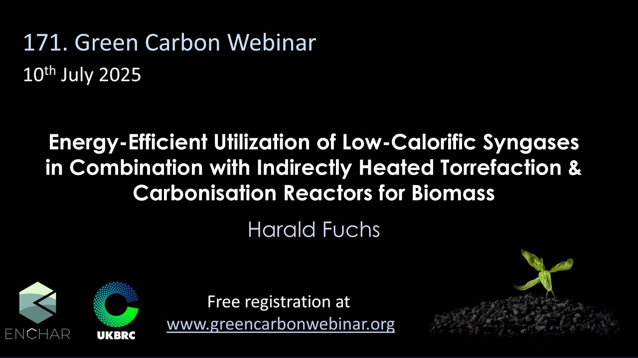 171.Green Carbon Webinar - Energy-Efficient Utilization of Low ...