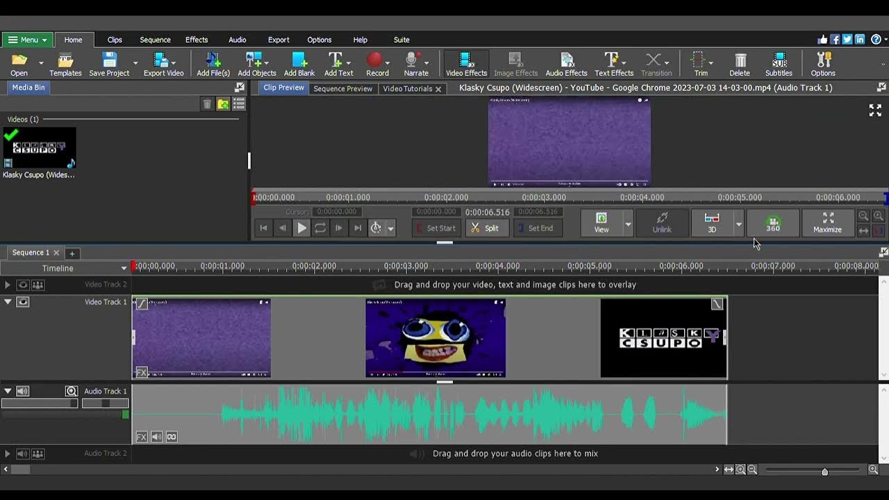 How to Make G-Major 16 in Videopad (Version) - YouTube