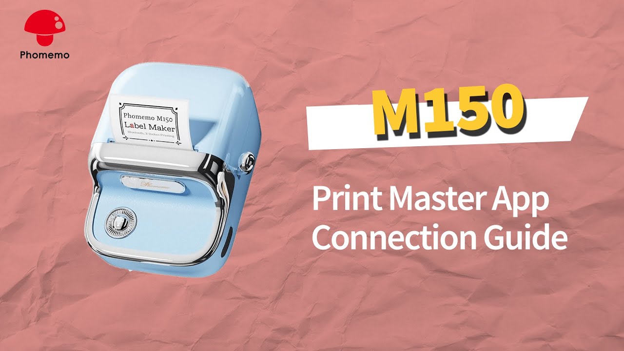 Phomemo M150 Tutorial: How to Use M150 Label Maker with Print Master ...