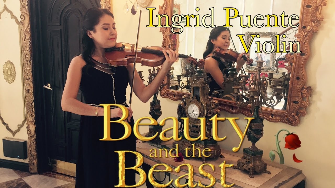 Beauty & the Beast- Celine Dion | Ingrid Puente Violin Cover - YouTube