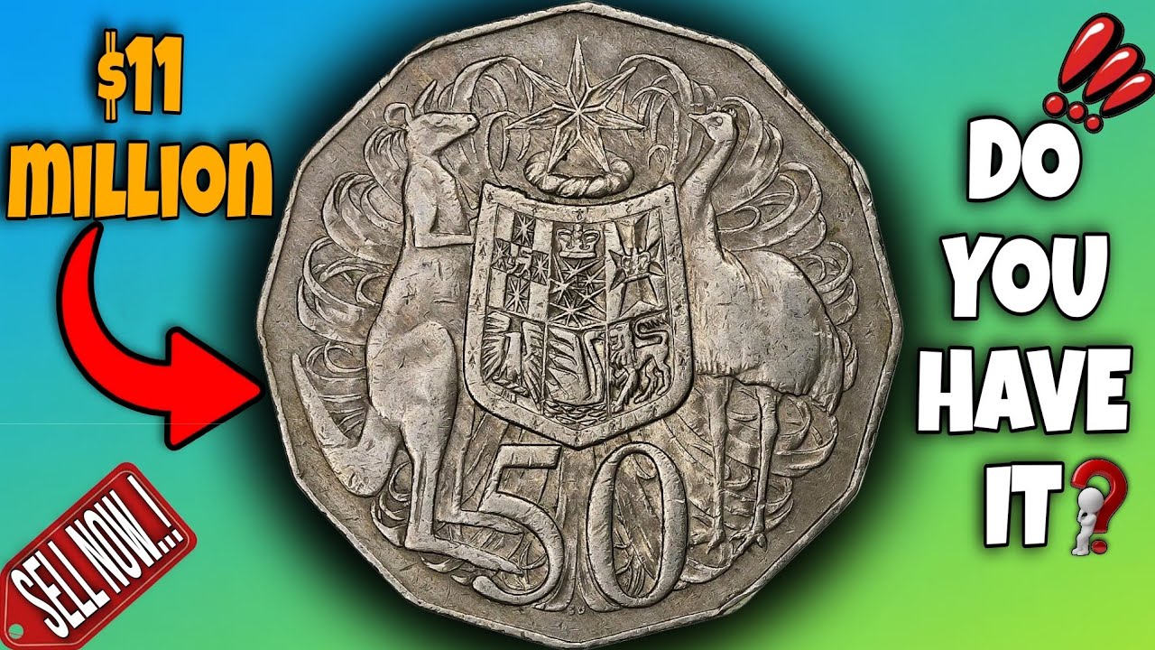 Top 7 Australian 50 Cent ! Old Coins To Look For - Fifty Cents Coins ...