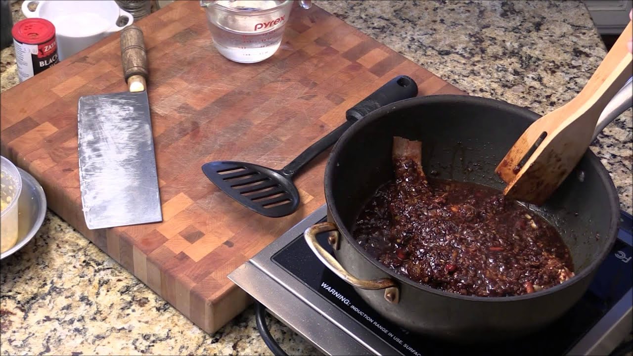 Chinese Black Bean Fish- Red Snapper - YouTube