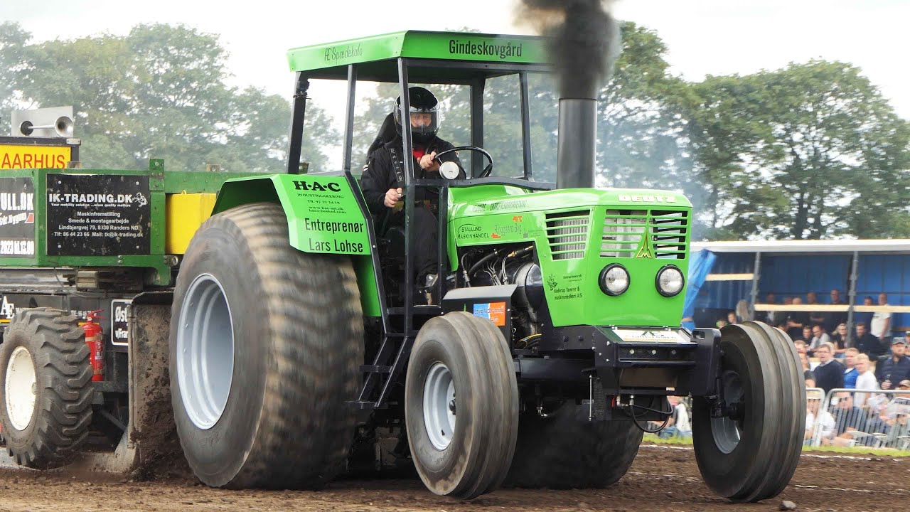 Standard Klasse 1 Tractor Pulling at Hobro Powerpull 2023 - YouTube
