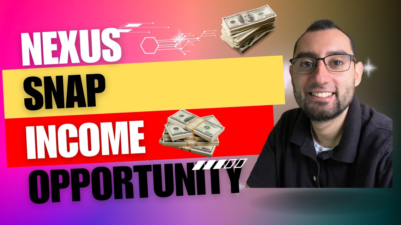 Nexus Snap Income Opportunity - Nexus Rewards Program - YouTube