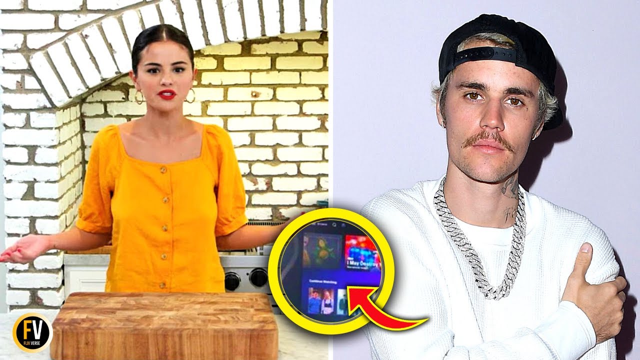 Justin Bieber Caught Watching Selena Gomez Cooking Show ? - YouTube