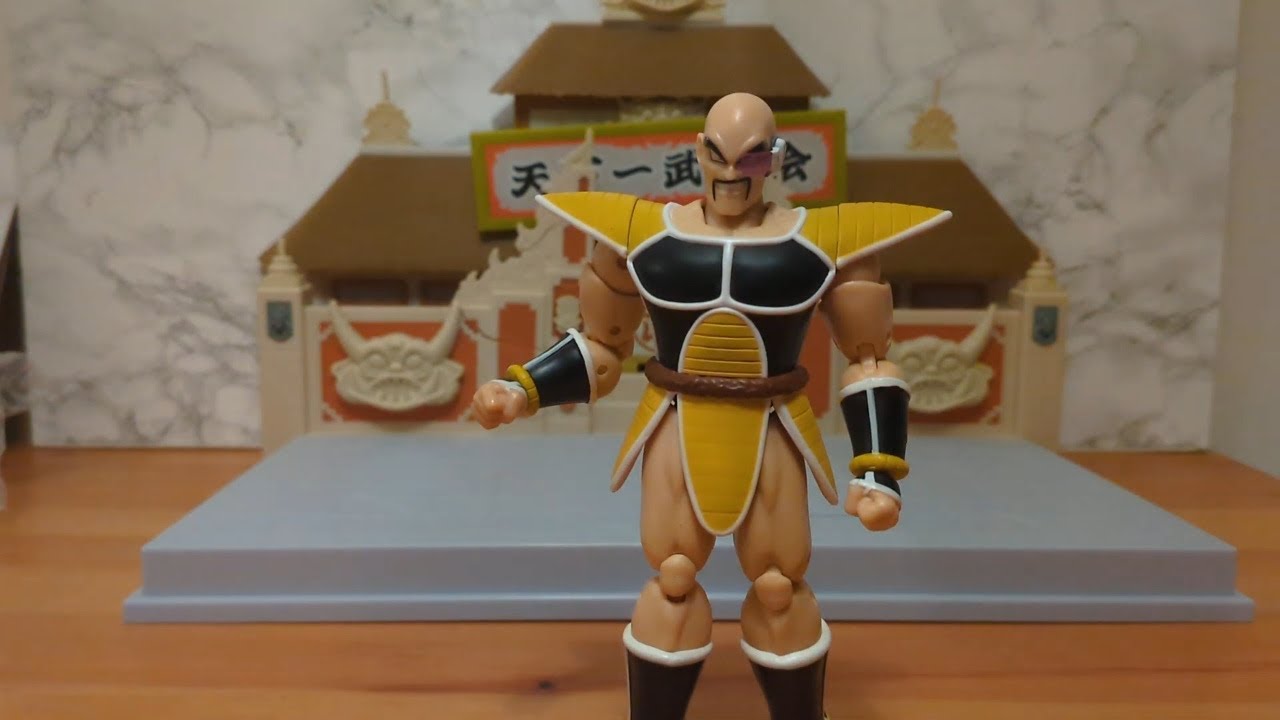 Bandai Dragon Ball Z Dragon Stars Figure l Nappa Review - YouTube