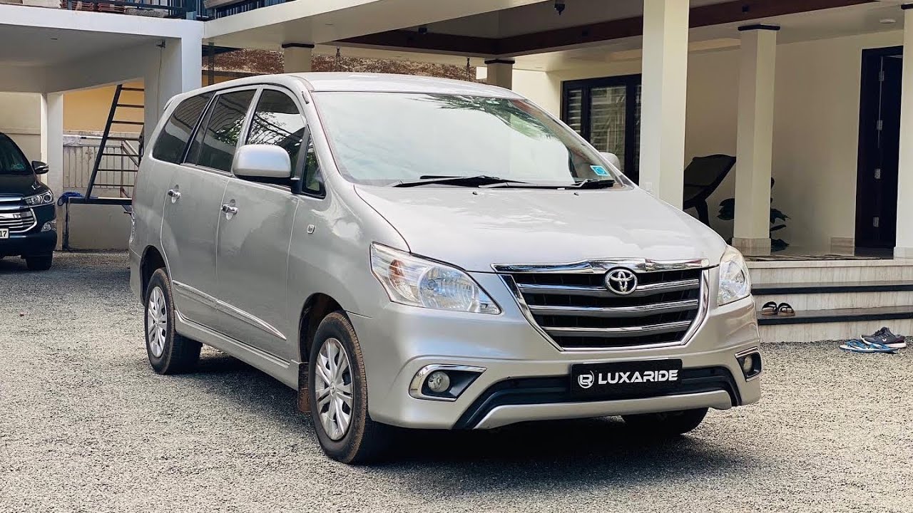 2016 Innova G4 Original Kerala Less Driven used car for sale - YouTube