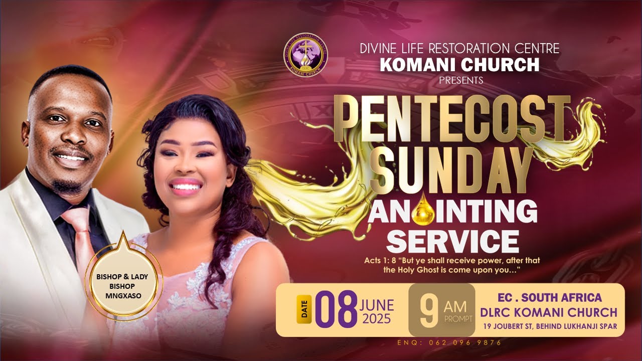 Pentecost Sunday Anointing Service l 08/06/2025 - YouTube