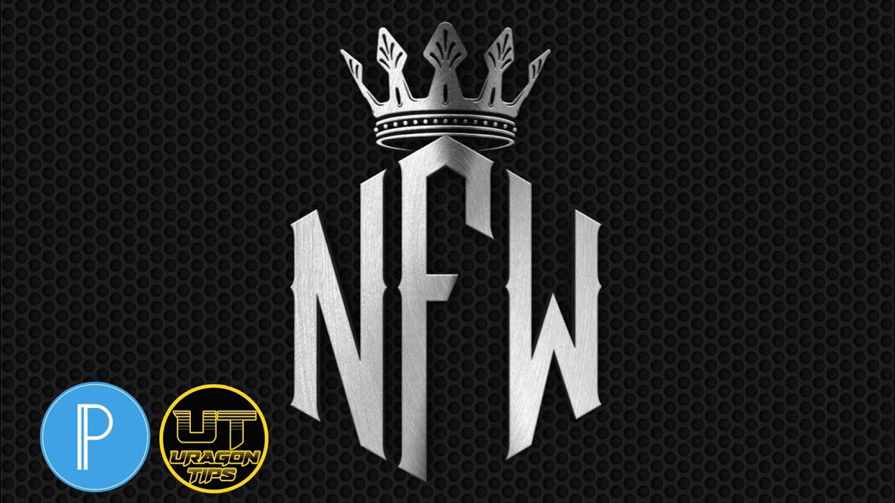 NFW Logo Design Tutorial in PixelLab | Uragon Tips - YouTube