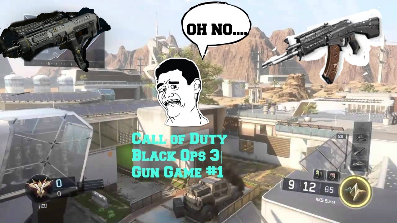 Call of Duty Black Ops 3| Gun Game #1 - YouTube