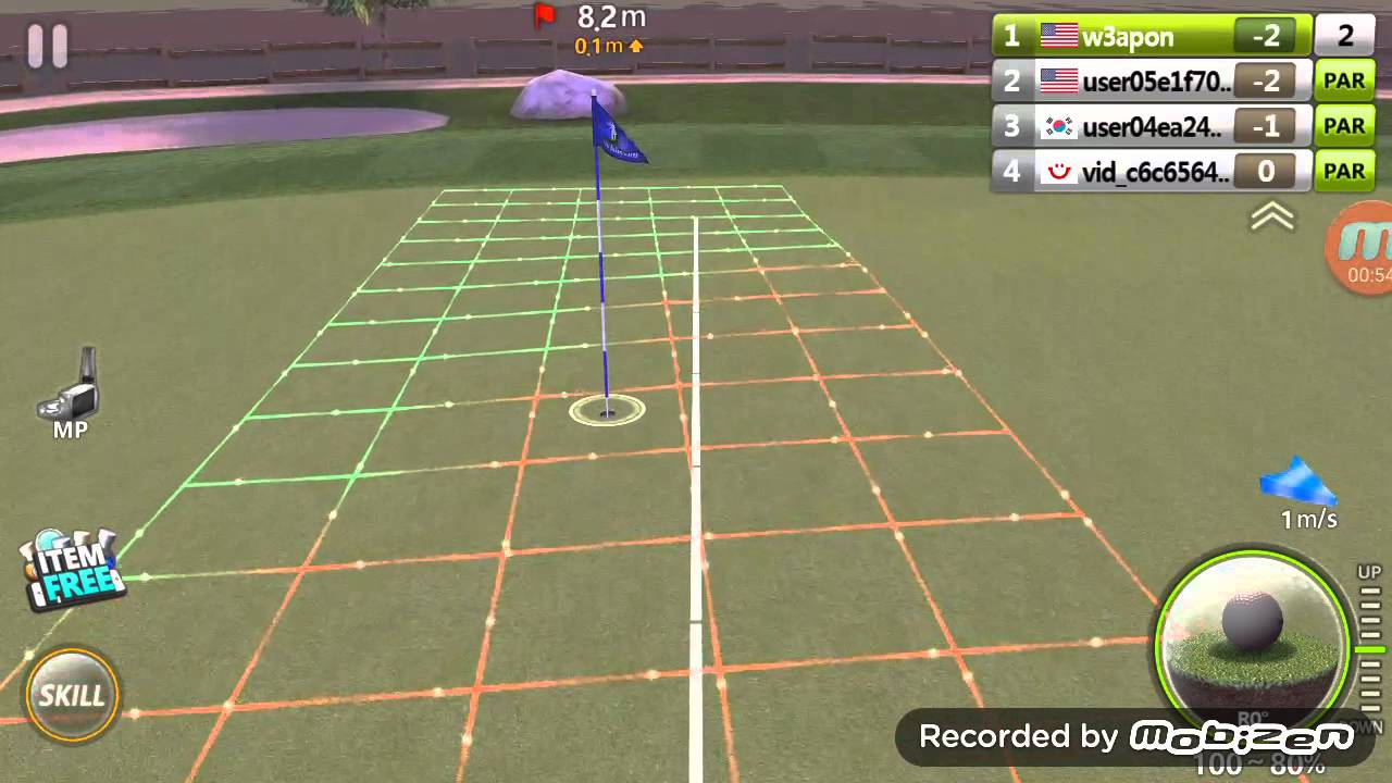 Golf star putt like a pro - YouTube