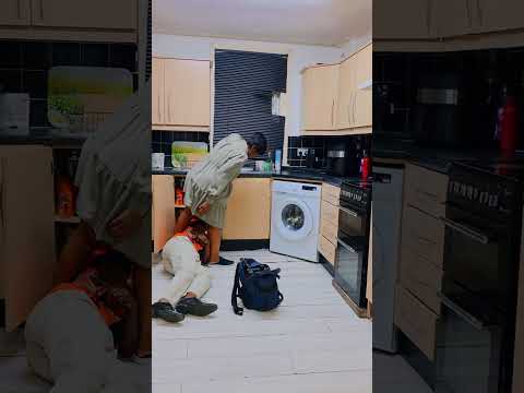 Look how my wife greeted a plumber at our house