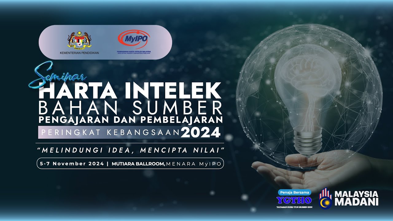 SLOT 2 | PEMBUDAYAAN HARTA INTELEK DALAM PENDIDIKAN | TKPPM - YouTube