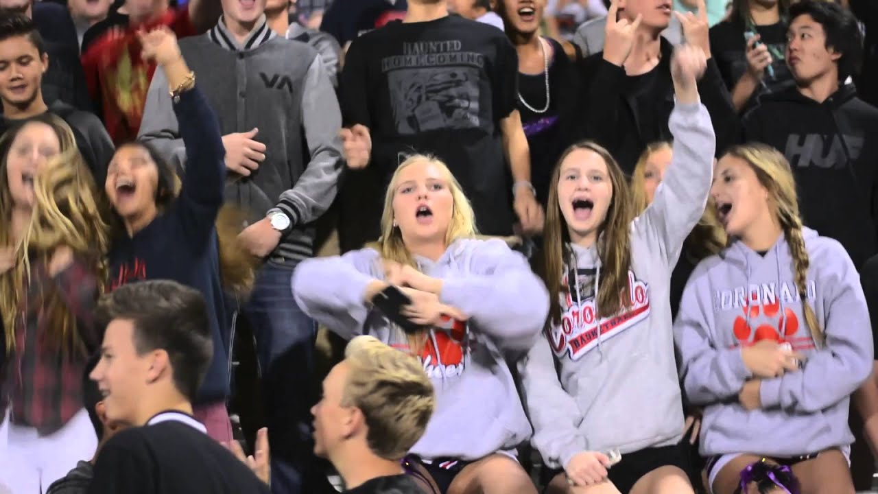 CHS Varsity Cheer Video Homecoming game 2015 - YouTube