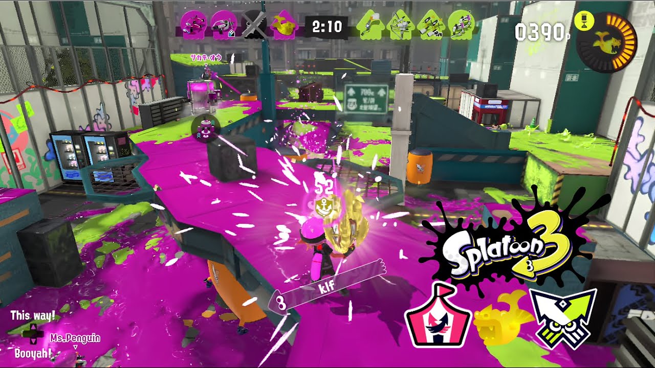 Making It Rain Here challenge gameplay - Splatoon 3 - YouTube