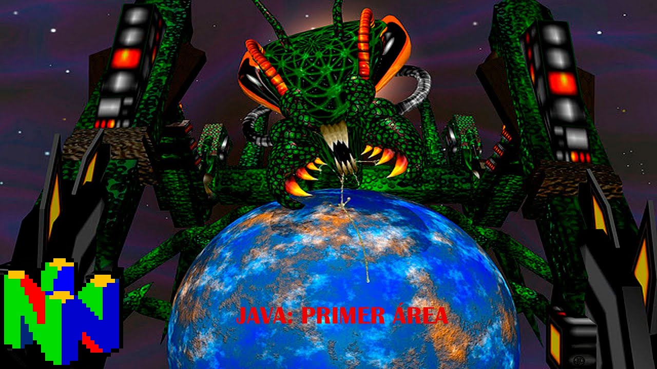 Body Harvest (Nintendo 64) - Java: Primer área - YouTube