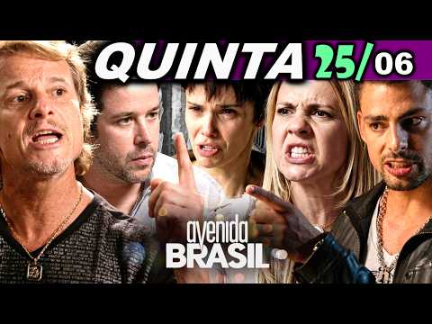 AVENIDA BRASIL | 25/06 | QUINTA - CAPÍTULO COMPLETO - VALE A PENA VER DE NOVO - CAPÍTULO DE HOJE