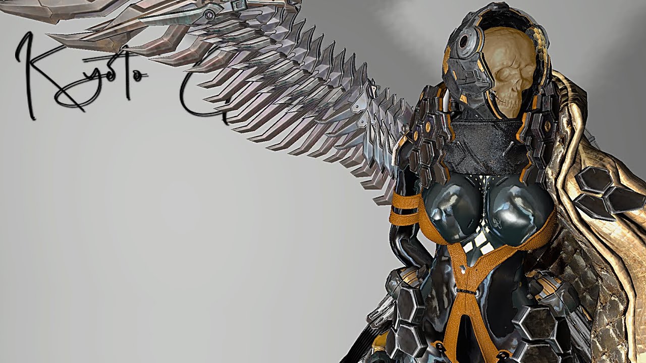 Skyrim Armor MOD - [ Stellar Blade ] Tachy Armor - YouTube