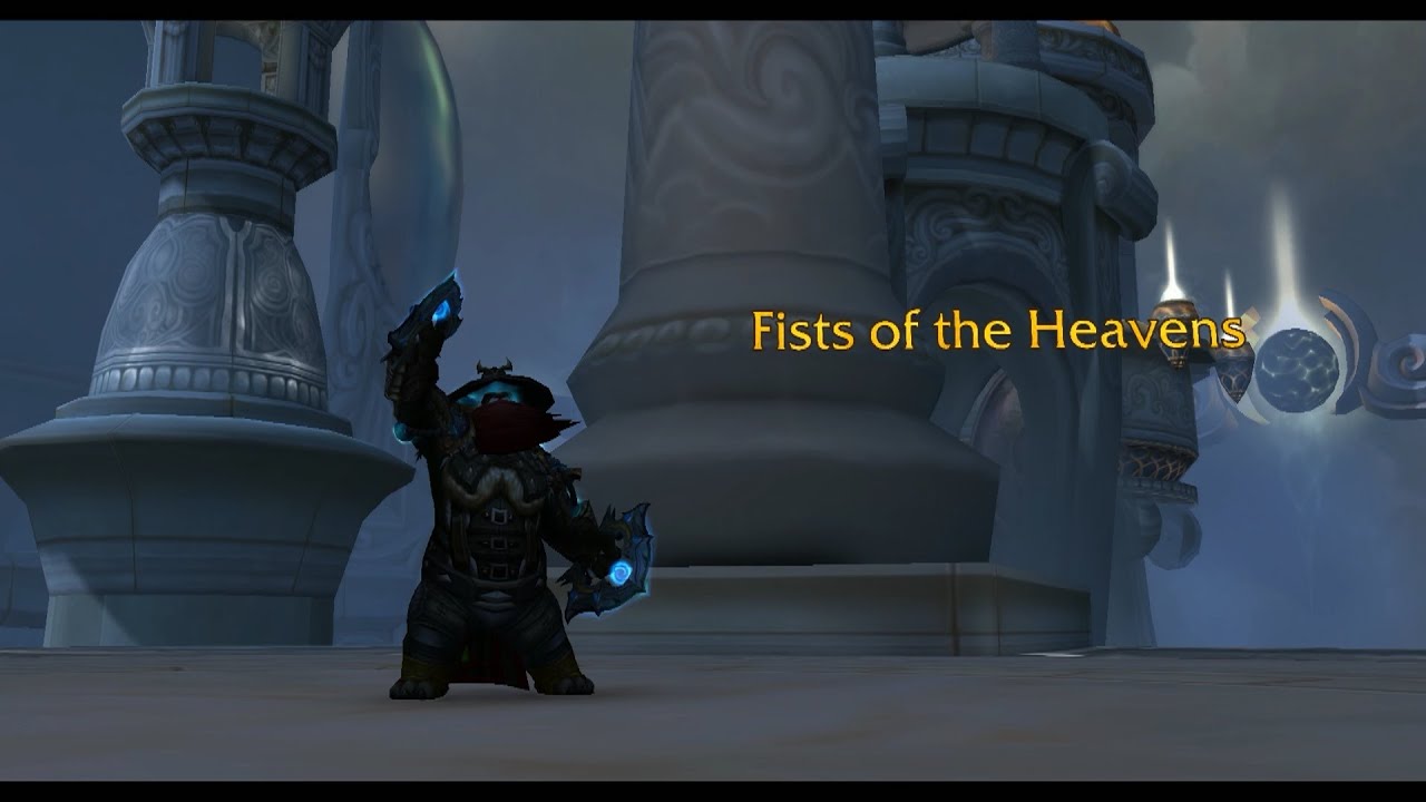 World Of Warcraft Wow Legion - Monk Class Hall Intro And Artifact ...