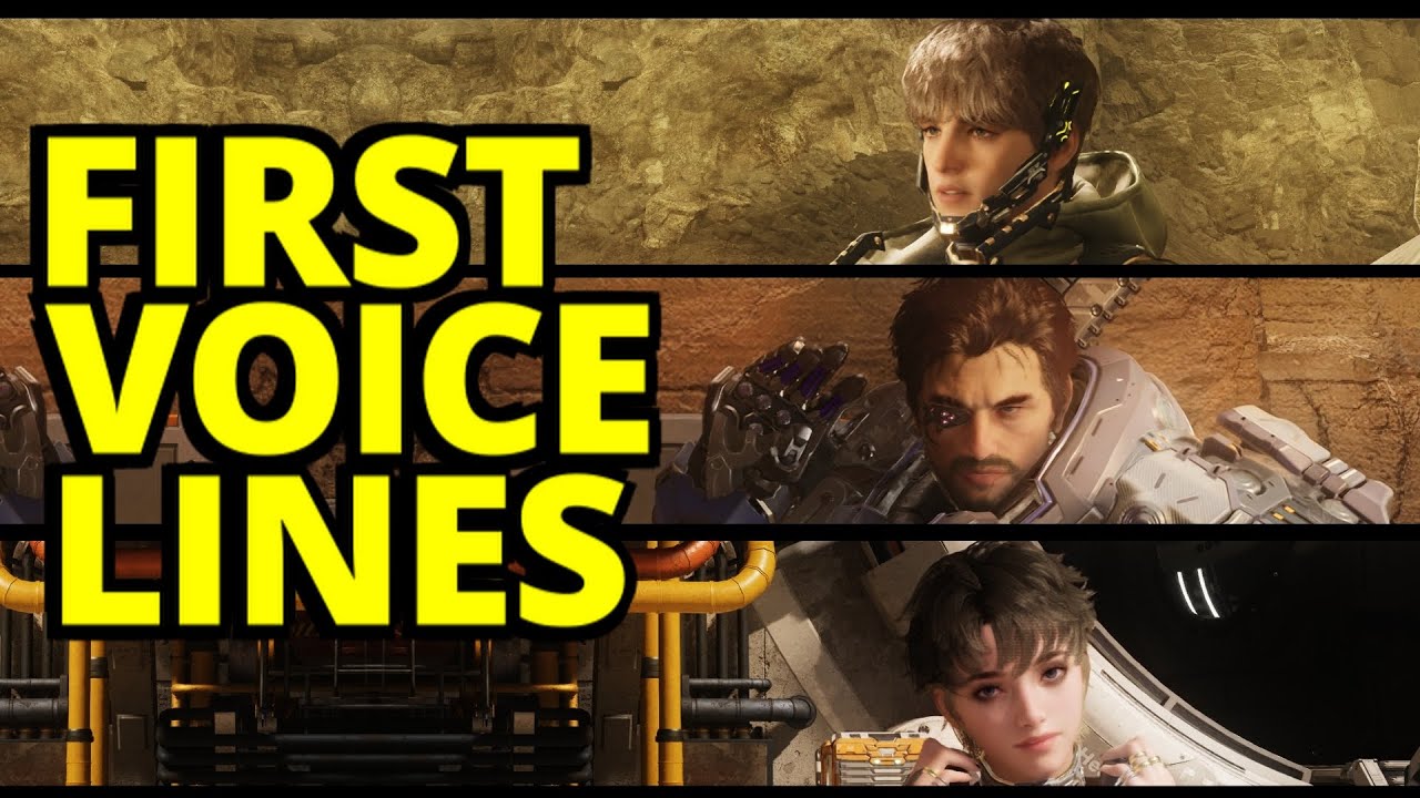First Story Intro Voice lines (Kyle, Luna, Jayber) The First Descendant ...