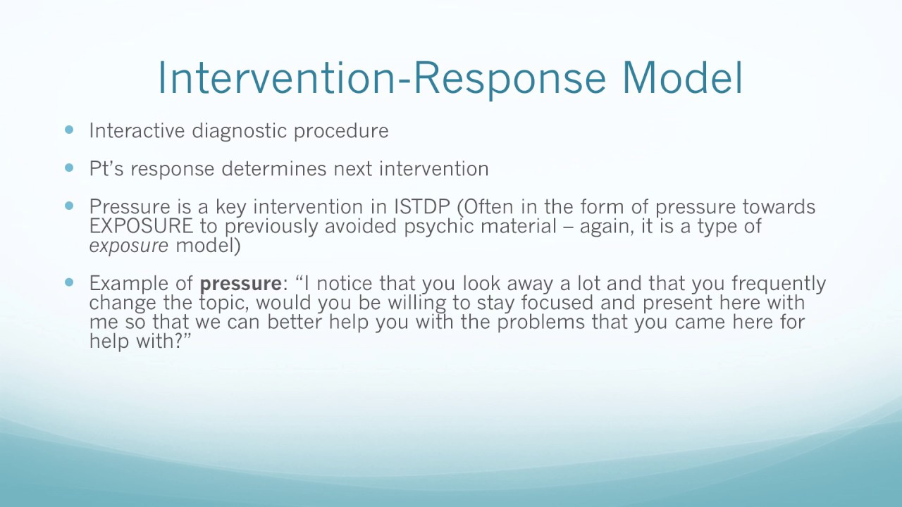 ISTDP presentation Johannes Kieding - YouTube