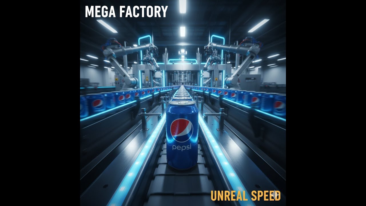 Inside the Pepsi Mega Factory: How Millions Are Made Daily - YouTube