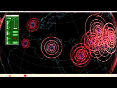 3-D Earthquake Map - YouTube