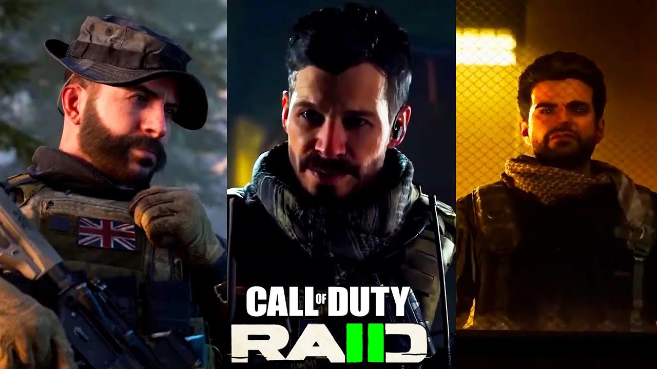 ALL RAID CUTSCENES IN COD MODERN WARFARE 2! (Episodes 1-3) - YouTube