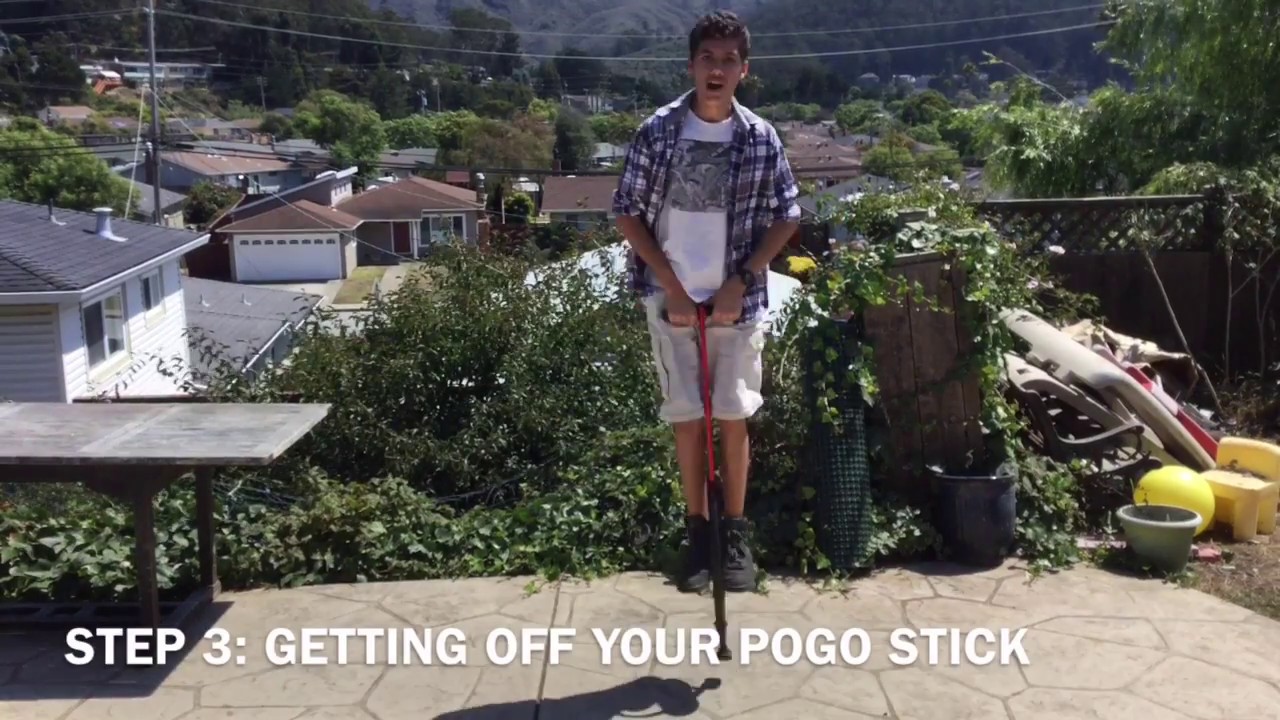 How to Pogo Stick - YouTube
