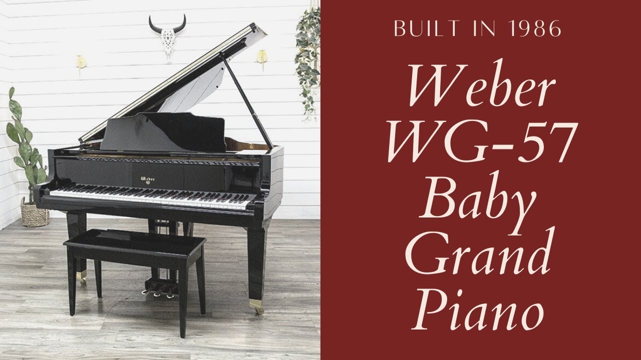 Weber WG 57 Baby Grand Piano - YouTube