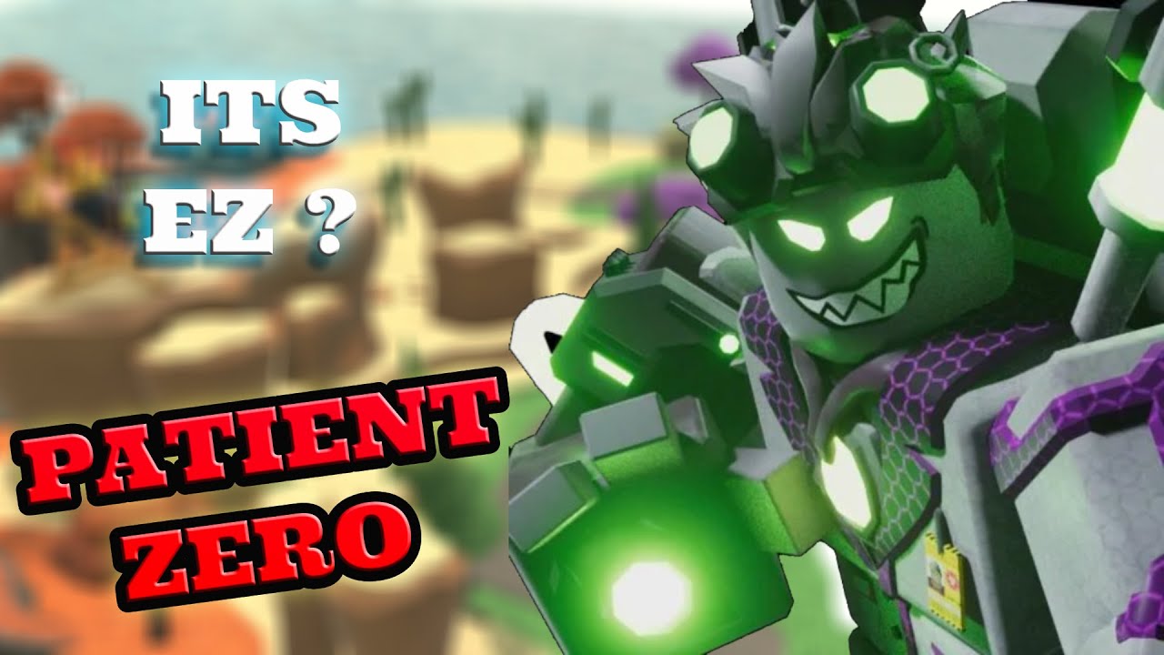 TDS | NEW BOSS!! Patient Zero | Tower Defense Simulator - YouTube