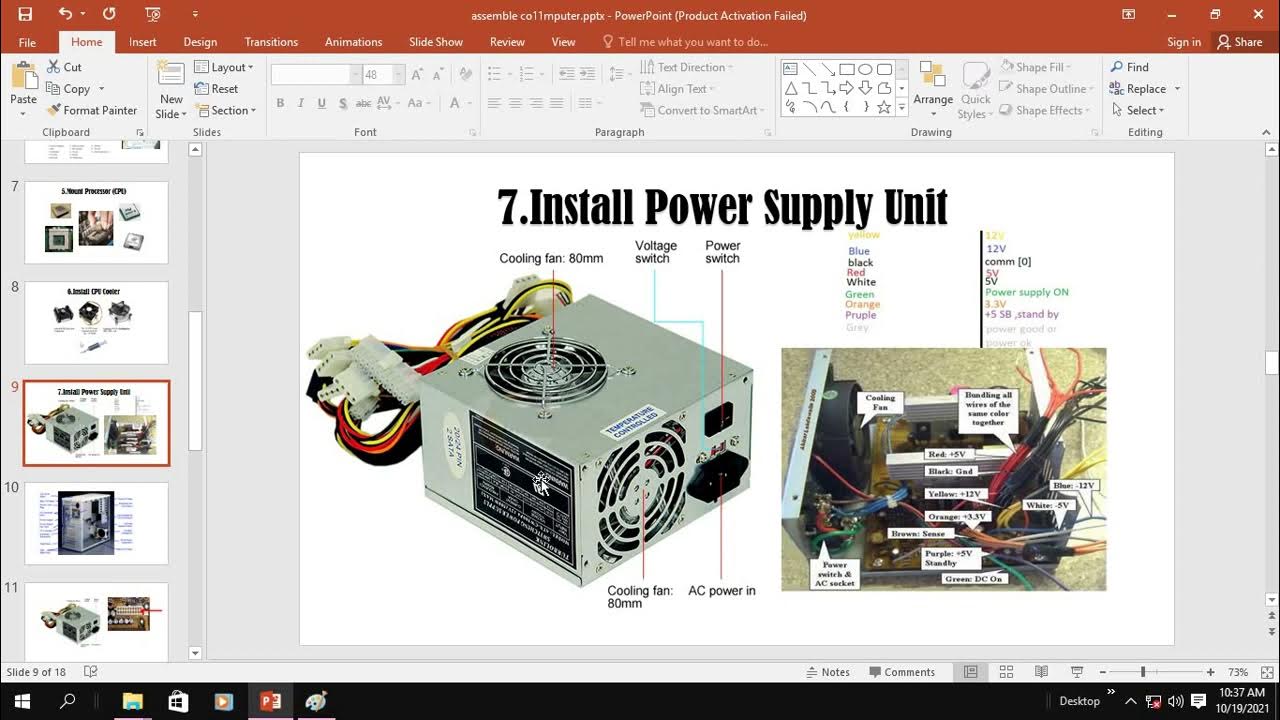 Computer Assembly Procedures - YouTube