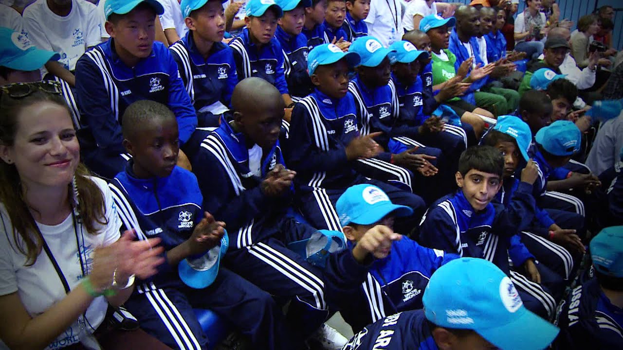 Tournament begins - Off the pitch - Danone Nations Cup 2013 - YouTube