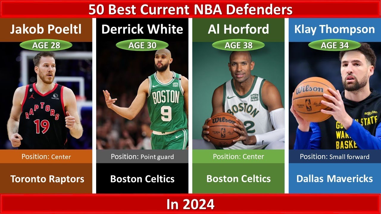 50 Best Current NBA Defenders 2024 - YouTube