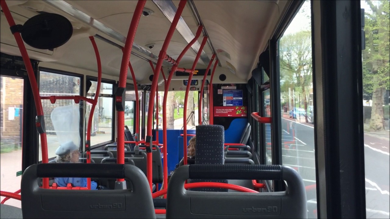 Abellio London Caetano Nimbus 8745, RN52FPA - Route 195 - YouTube