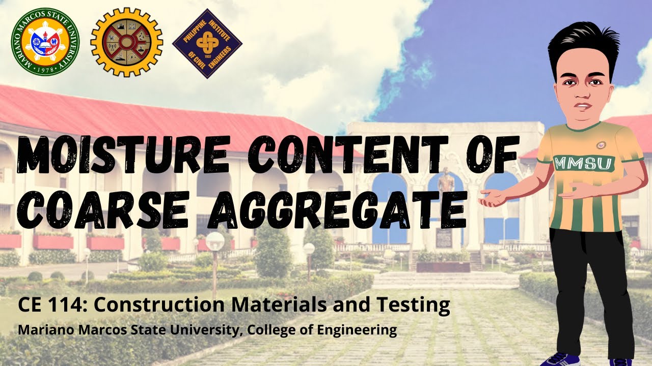 Moisture Content of Coarse Aggregate | Laboratory Exercise ...