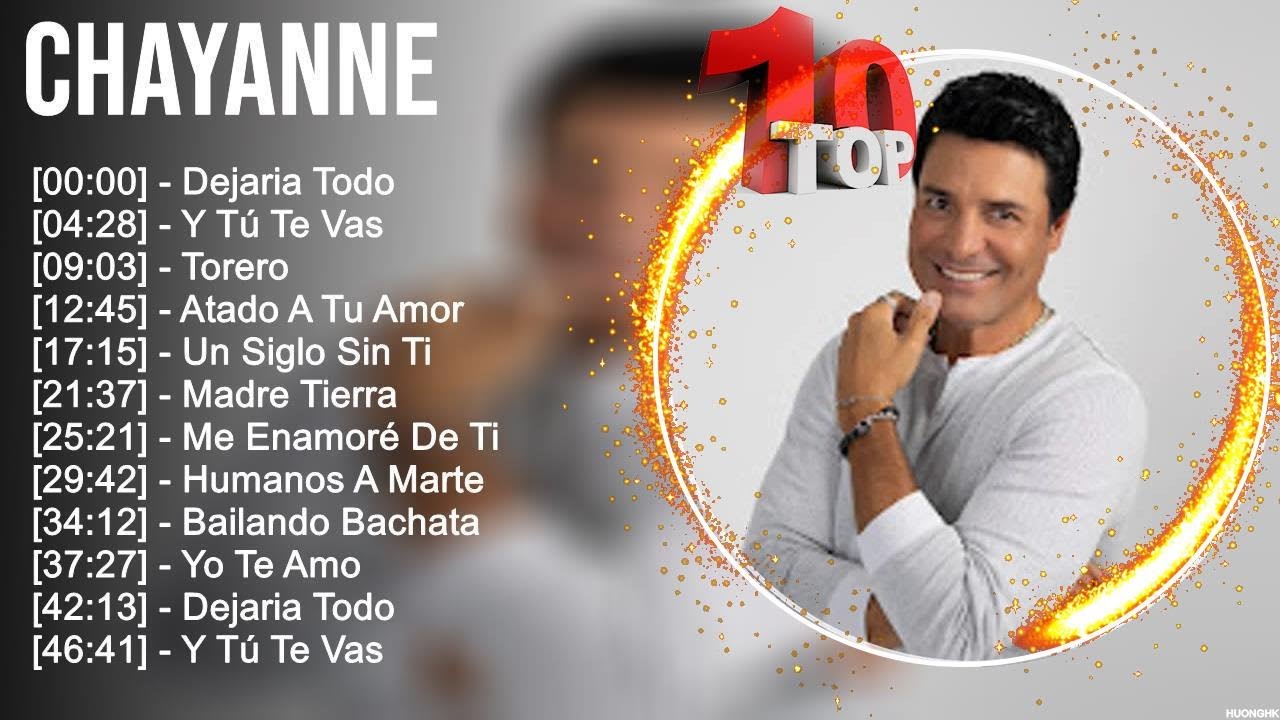 Top Chayanne New Collection Best Of Chayanne 2023 Playlist - YouTube