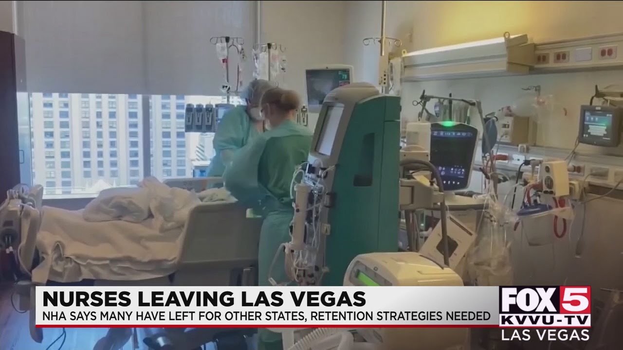 Why nurses say they are leaving Las Vegas - YouTube