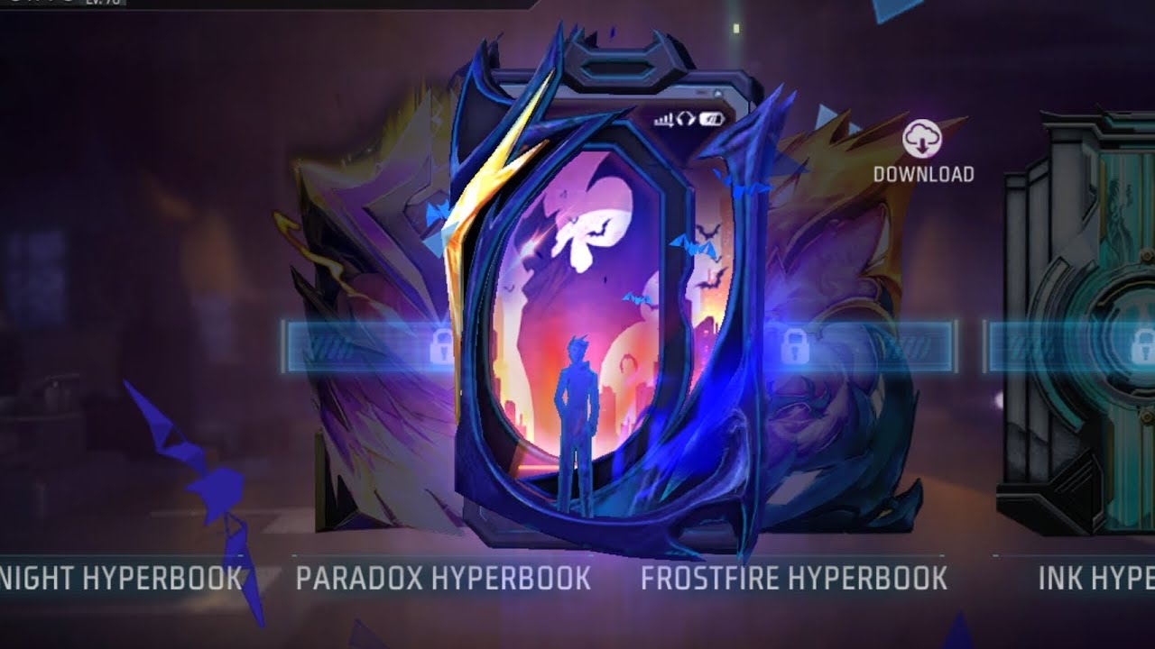 New update Free Fire. Midnight Hyperbook. New Hyperbook kese khole ...