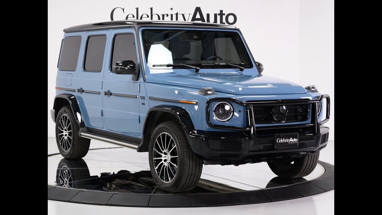 2021 MERCEDES BENZ G550 AMG LINE G MANUFAKTUR INTERIOR PKG PLUS - YouTube