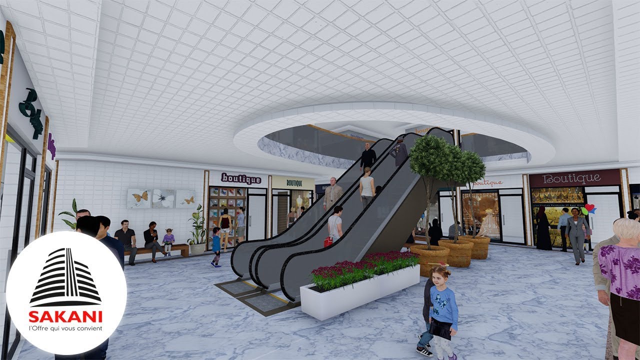 Tanagra Mall - Le plus grand centre commercial de Kénitra ( Vision 3D ...