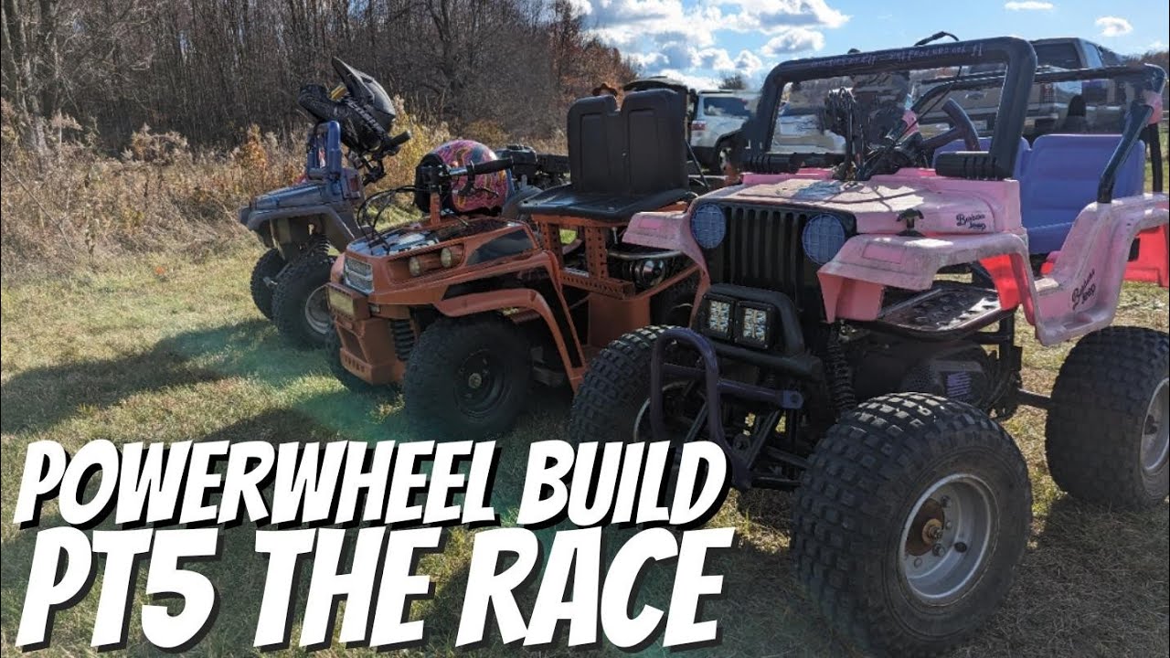 Powerwheel Build pt5 || The Race - YouTube