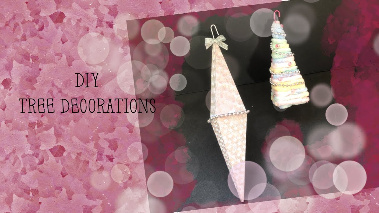 Easy Tree Decorations - YouTube