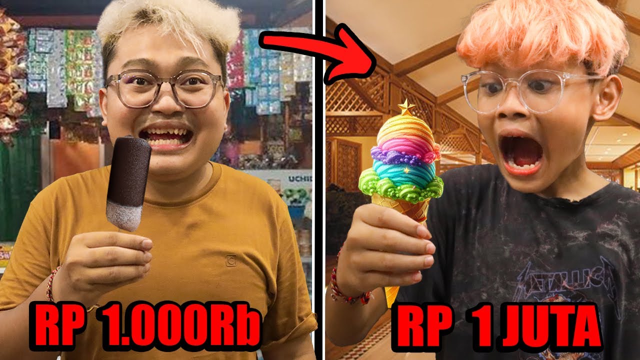 MAKAN ICE CREAM DARI PALING MURAH HARGA 1.000 SAMPAI PALING MAHAL HARGA ...