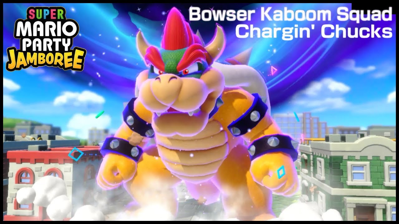 Super Mario Party Jamboree - Bowser Kaboom Squad [Chargin' Chucks ...