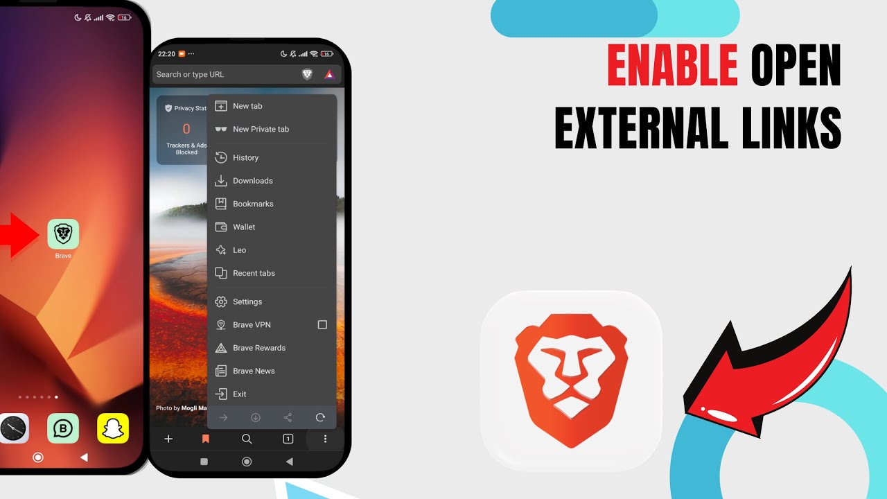 Enable Open External Links On Brave. |Technologyglance - YouTube