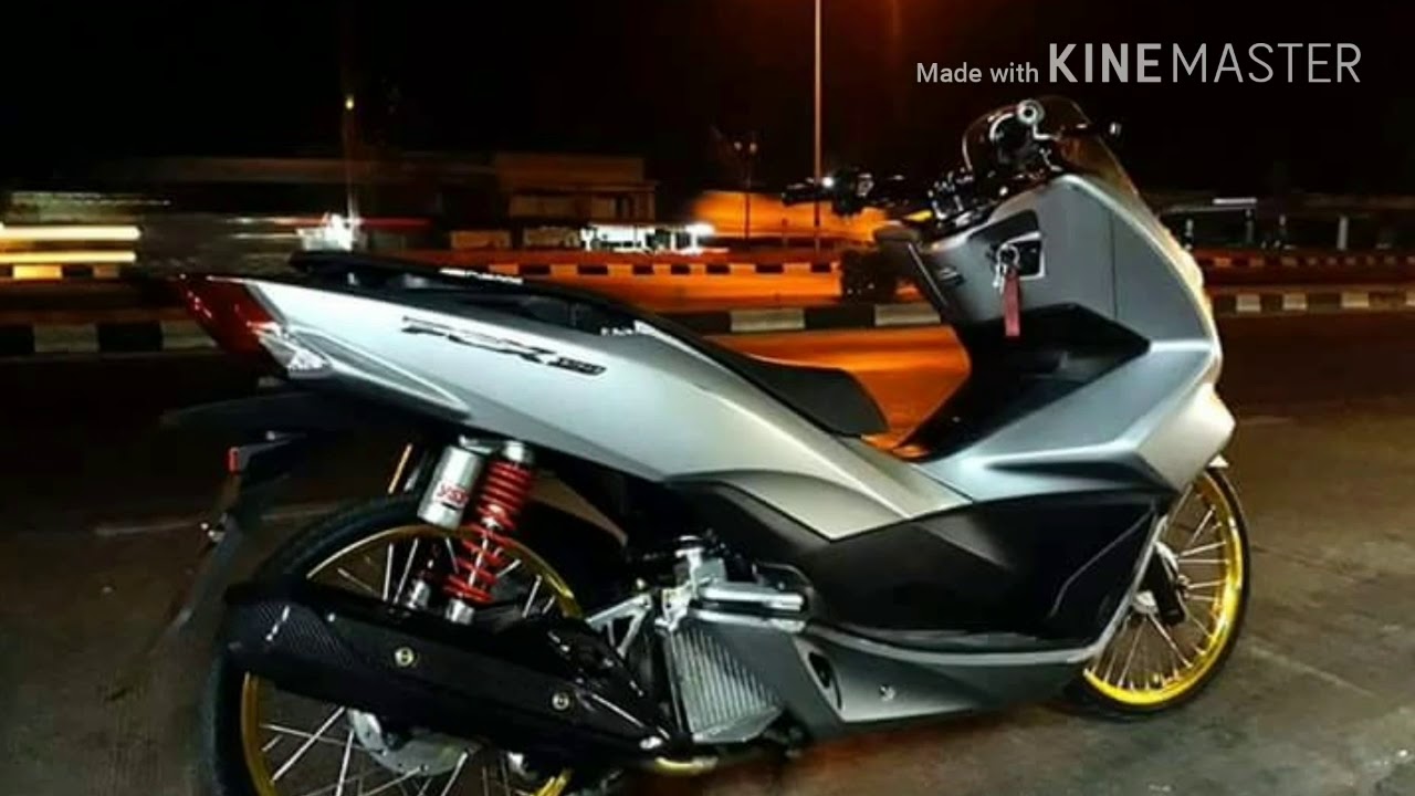 (วันหนึ่งฉันเดินเข้าป่า) pcx แต่งสวยขอบ17 - YouTube