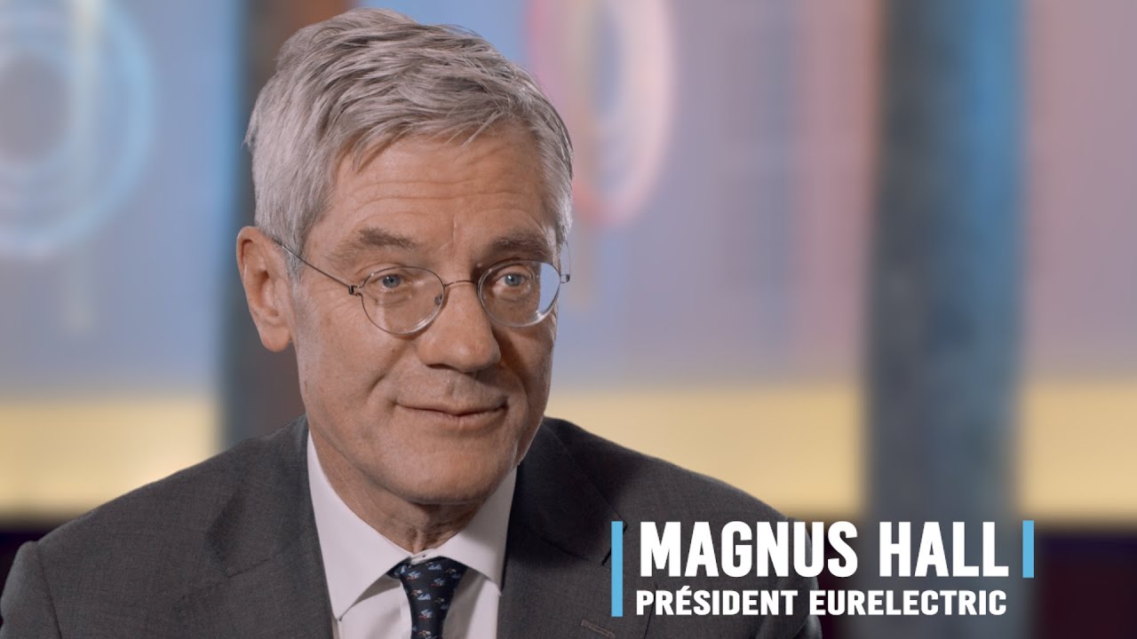 3 questions à Magnus Hall, Président Eurelectric - YouTube