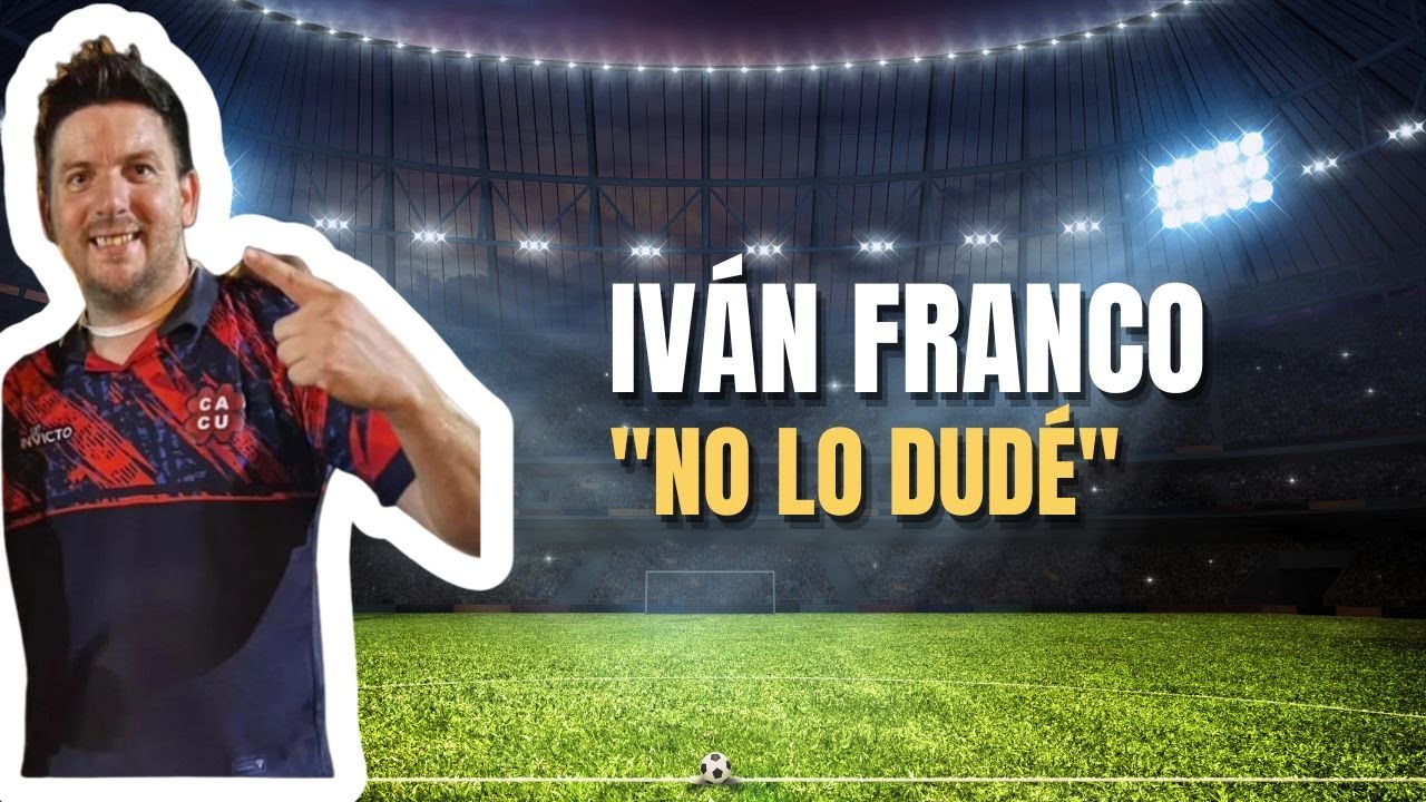 IVÁN FRANCO: "Tenemos el apoyo de los jugadores y la dirigencia ...