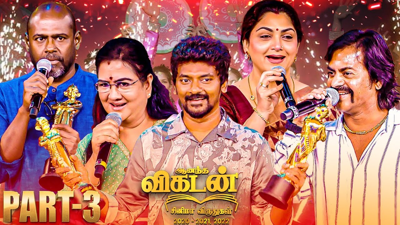 Nelson & Redin Kingsley😂 | Ananda Vikatan Cinema Awards🏆 2020 - 21 ...